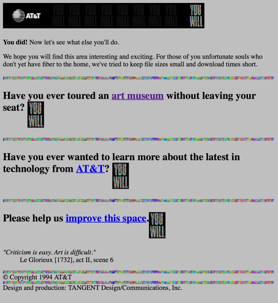 On The 20th Anniversary, An Oral History of the Web’s First Banner Ads ...